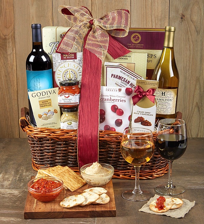 Christmas Gift Baskets & Food Gifts | 1800Flowers.com