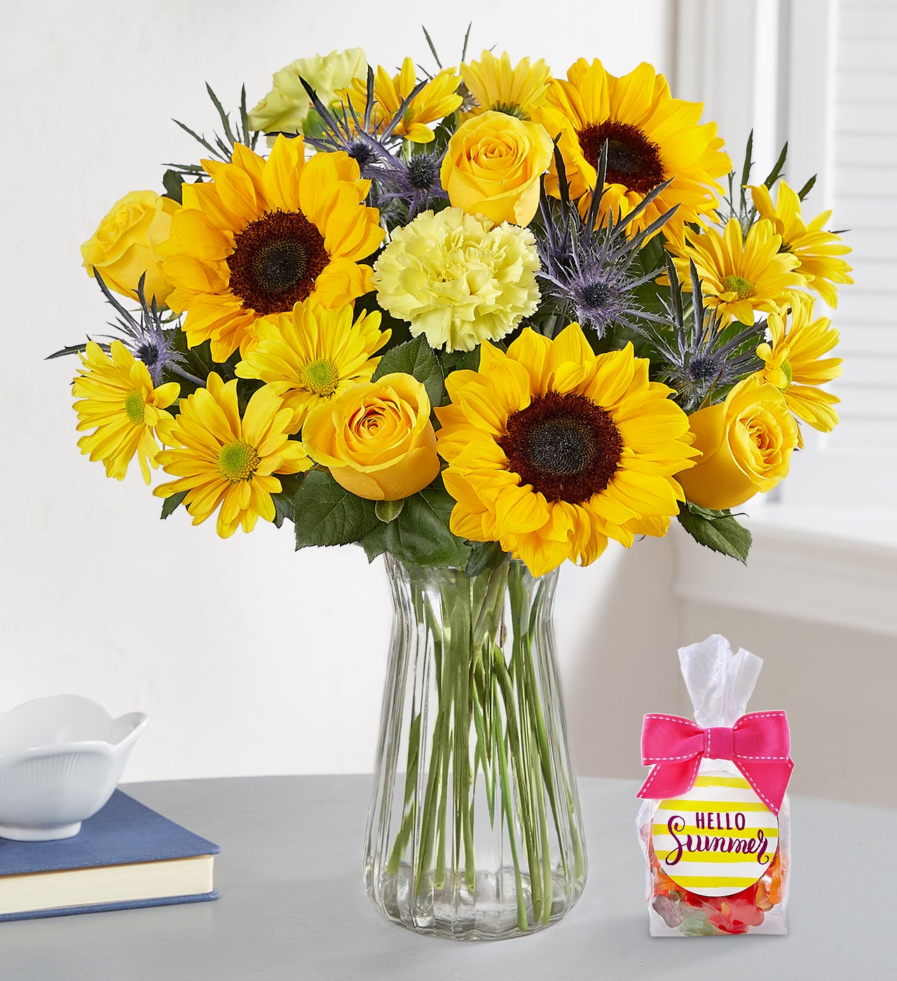 Radiant Sunshine Bouquet from 1-800-FLOWERS.COM