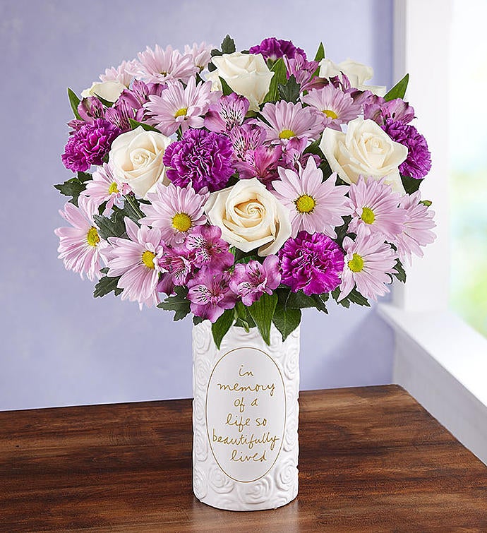 Sympathy Flowers & Arrangements | Bereavement Flowers | 1800Flowers.com