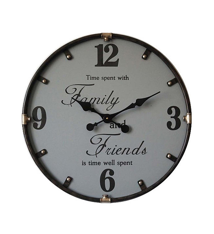 Time Well Spent Clock
