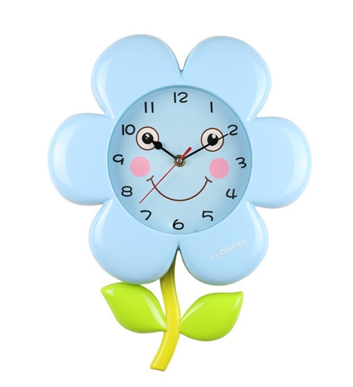 Flower Wall Clock