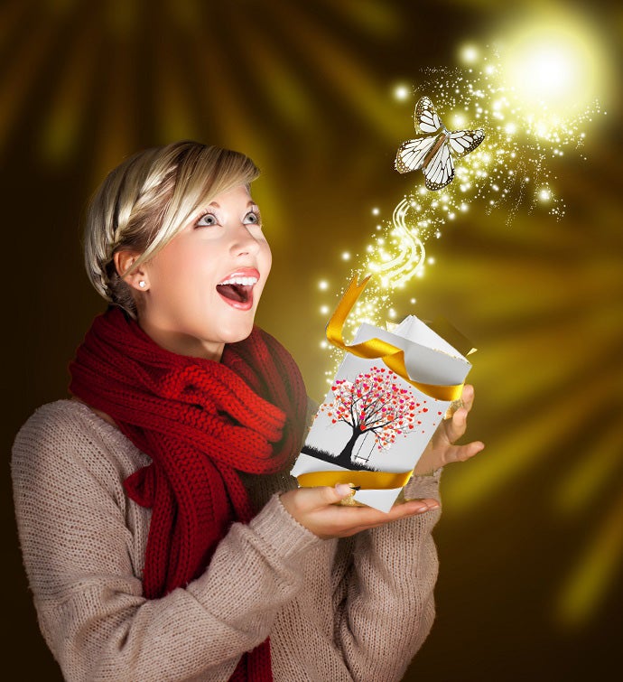 Magic Flying Surprise Butterfly Card