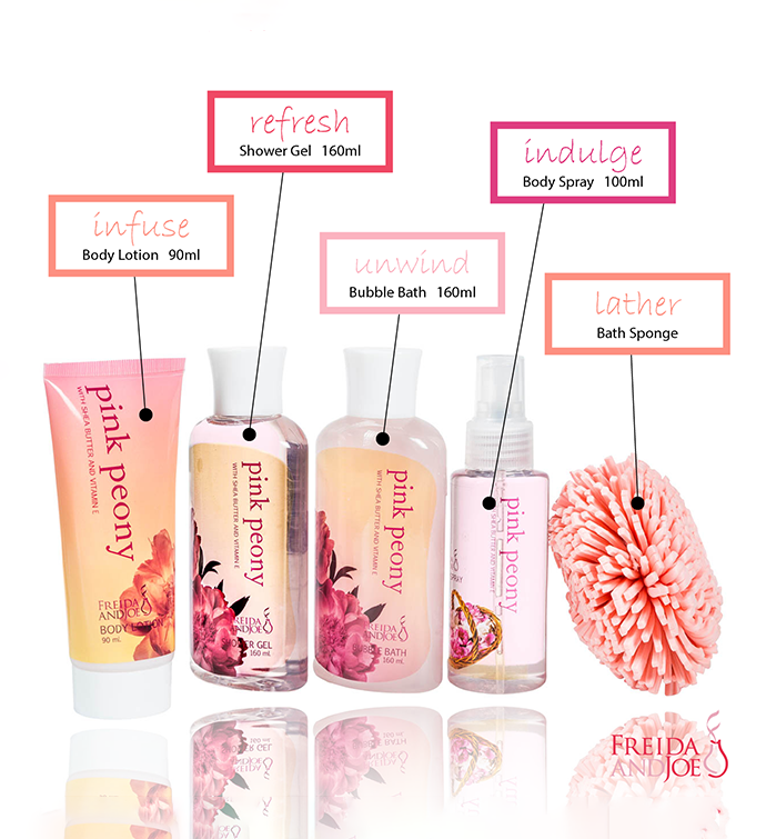 Pink Peony Spa Gift Set | 1800Flowers.com - MK0192