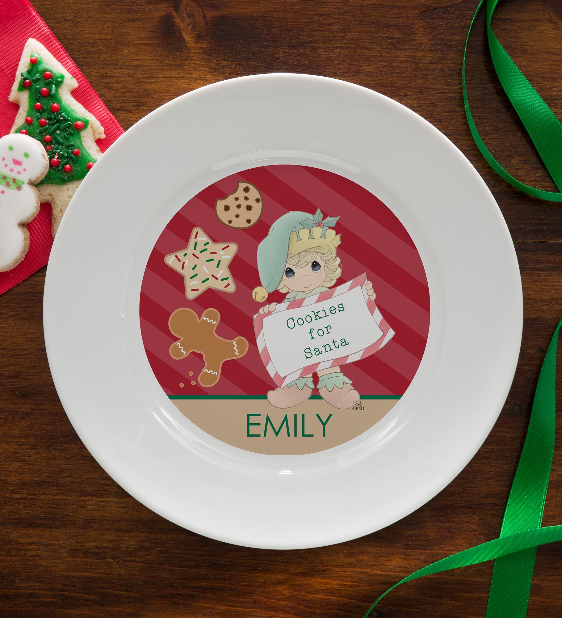 Precious Moments® Personalized Elf Ceramic Plate